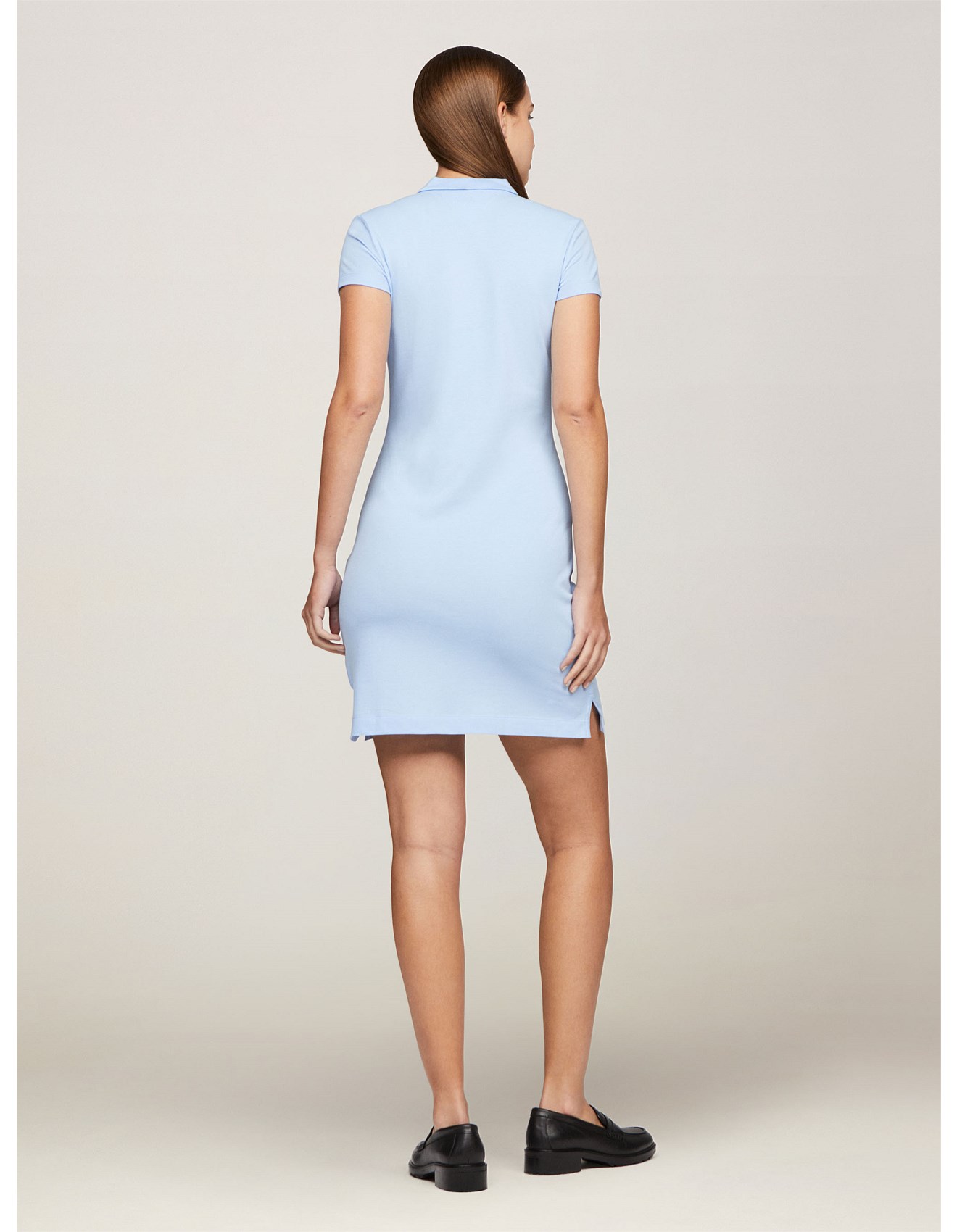 Tommy Hilfiger Slim Short Polo Dress | David Jones