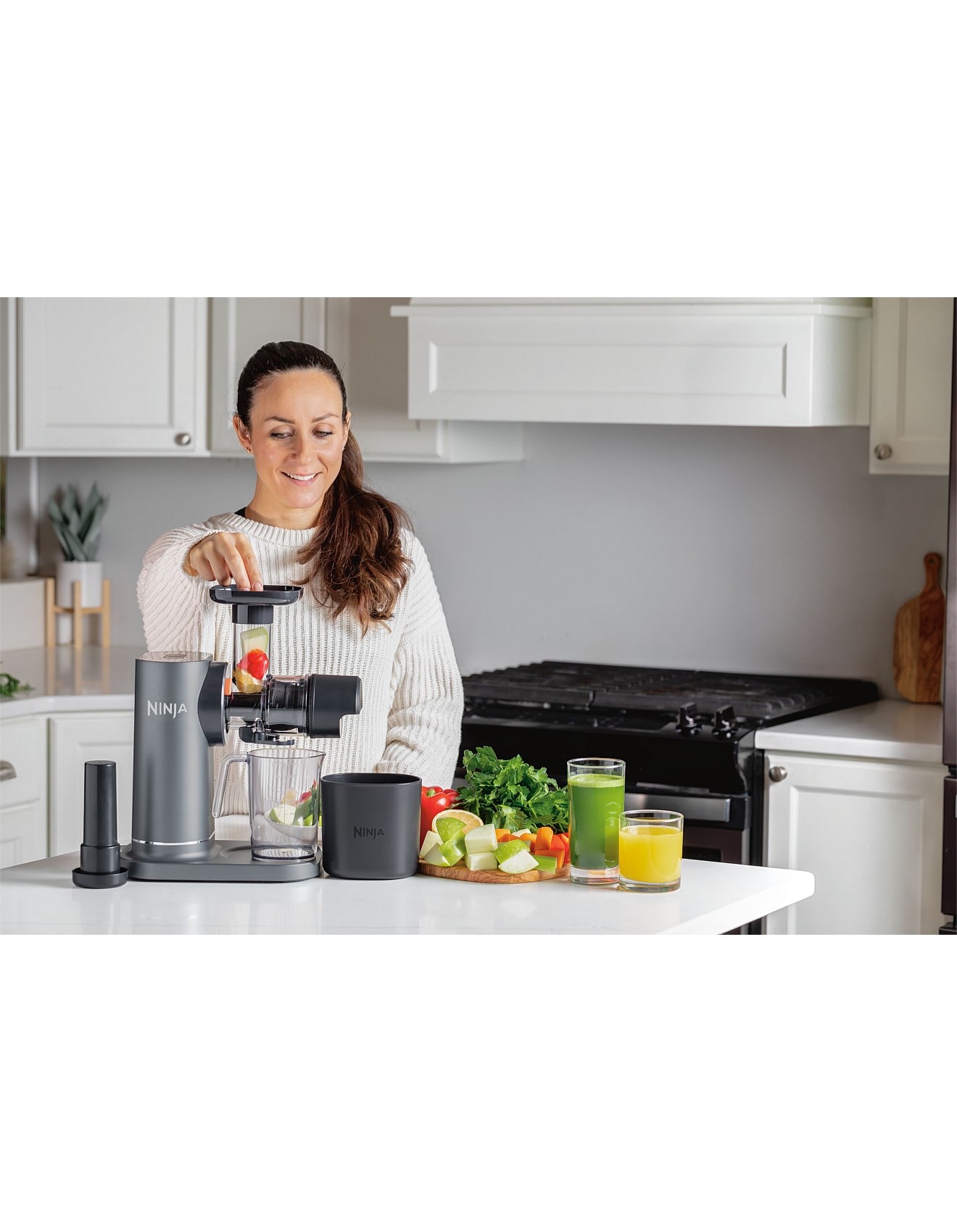 Ninja Jc151 Neverclog Cold Press Juicer | David Jones