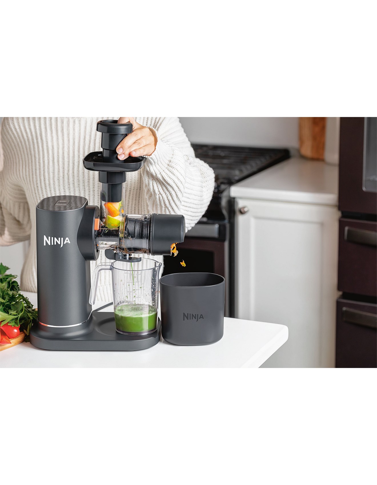Ninja Jc151 Neverclog Cold Press Juicer | David Jones
