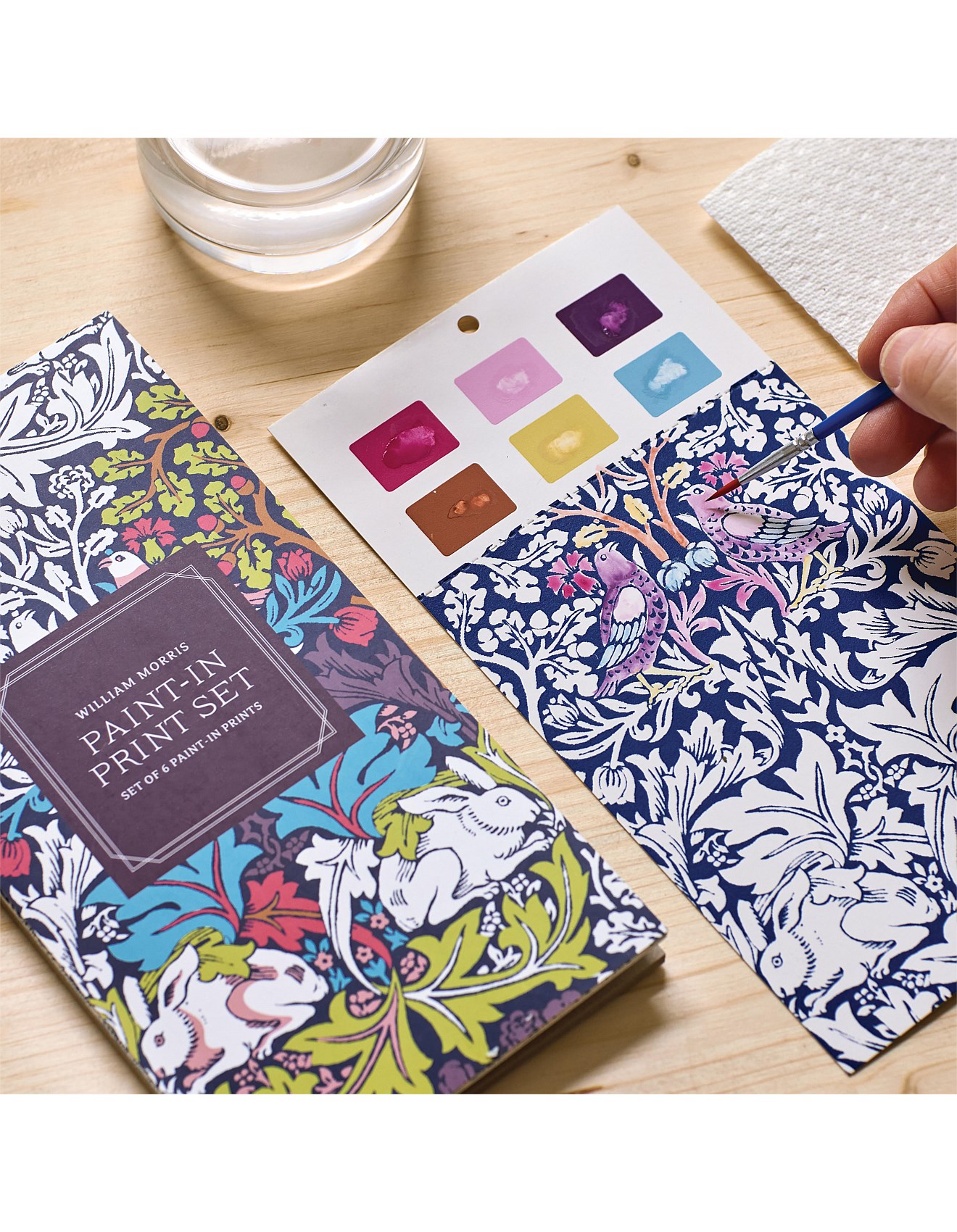 Galison William Morris Paint In Print Set | David Jones
