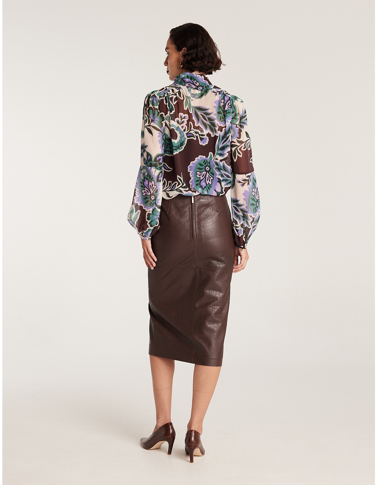 Perri Cutten Ines Silk Top | David Jones