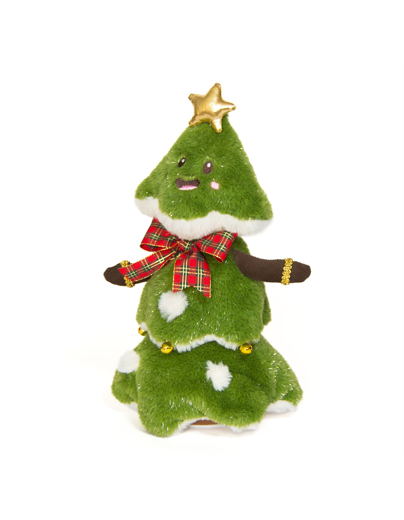 David Jones Rockin Roland Christmas Tree Aninmated Plush | David Jones