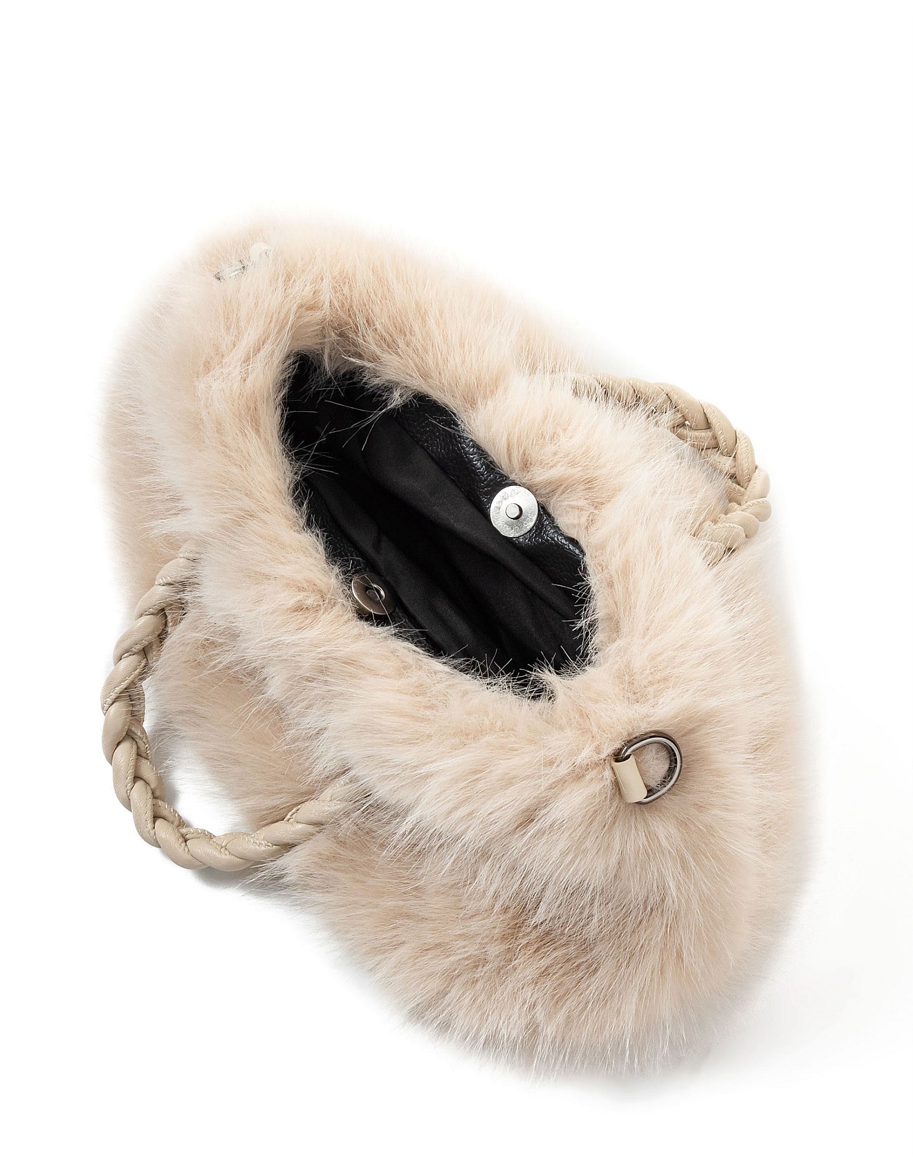 Gregory Ladner Faux Fur Bag | David Jones