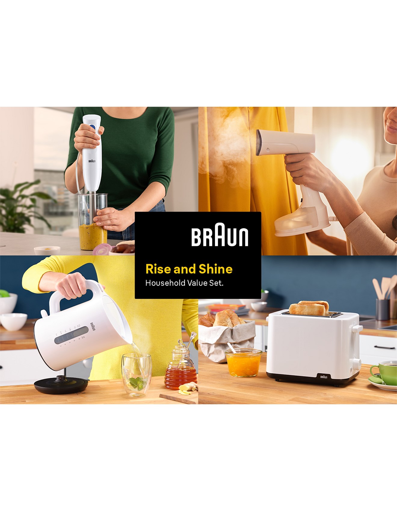 Braun Rise and Shine Value Pack | David Jones