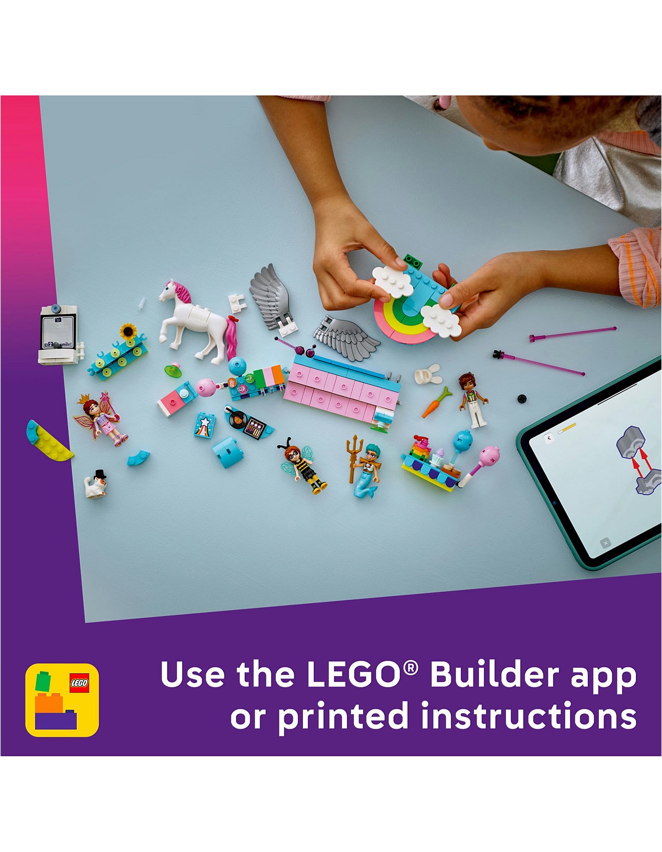 Lego Lego Friends Costume Party With Unicorn & Fairy 42661 | David Jones