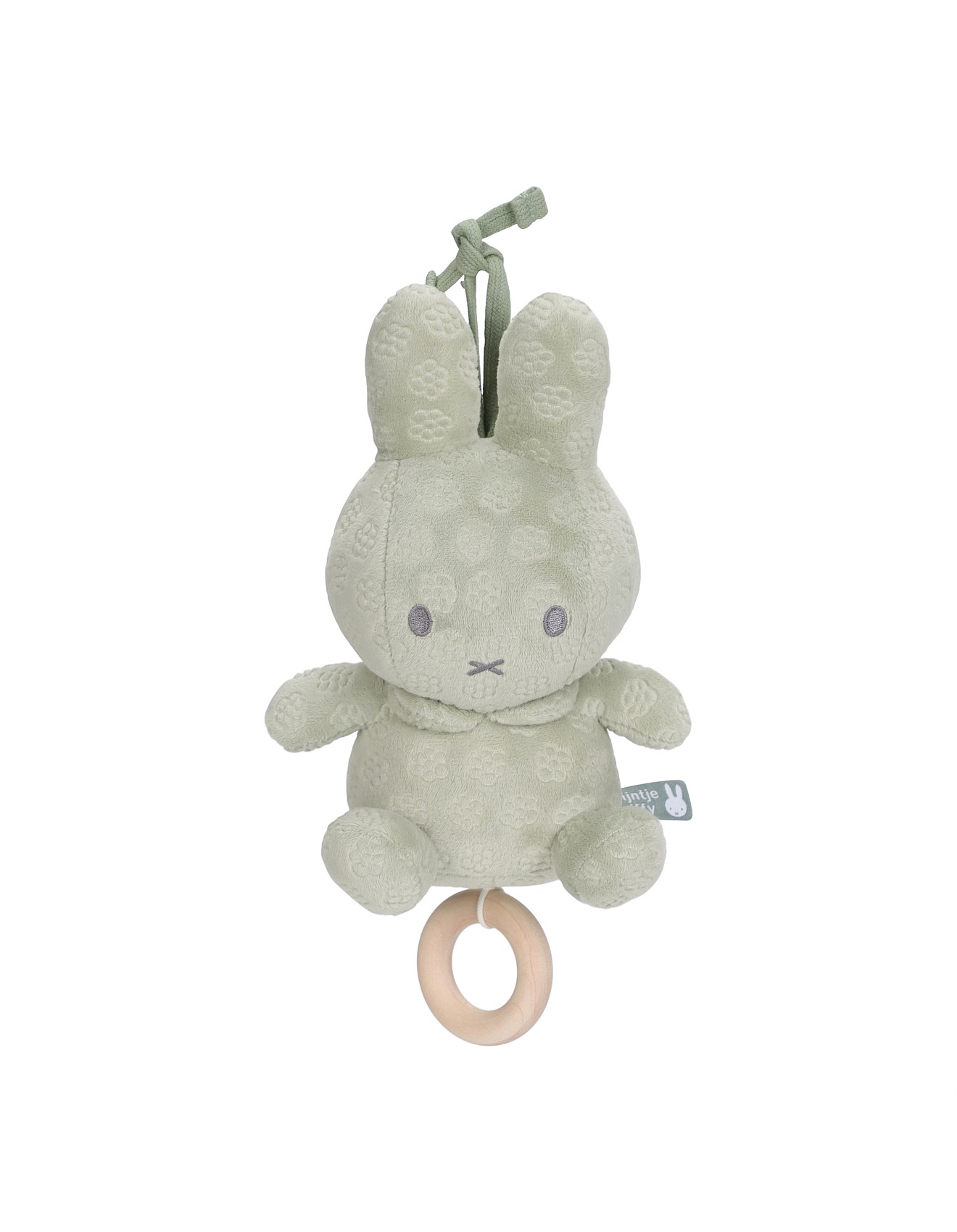 Miffy Plush Miffy Green Flower Music Box | David Jones