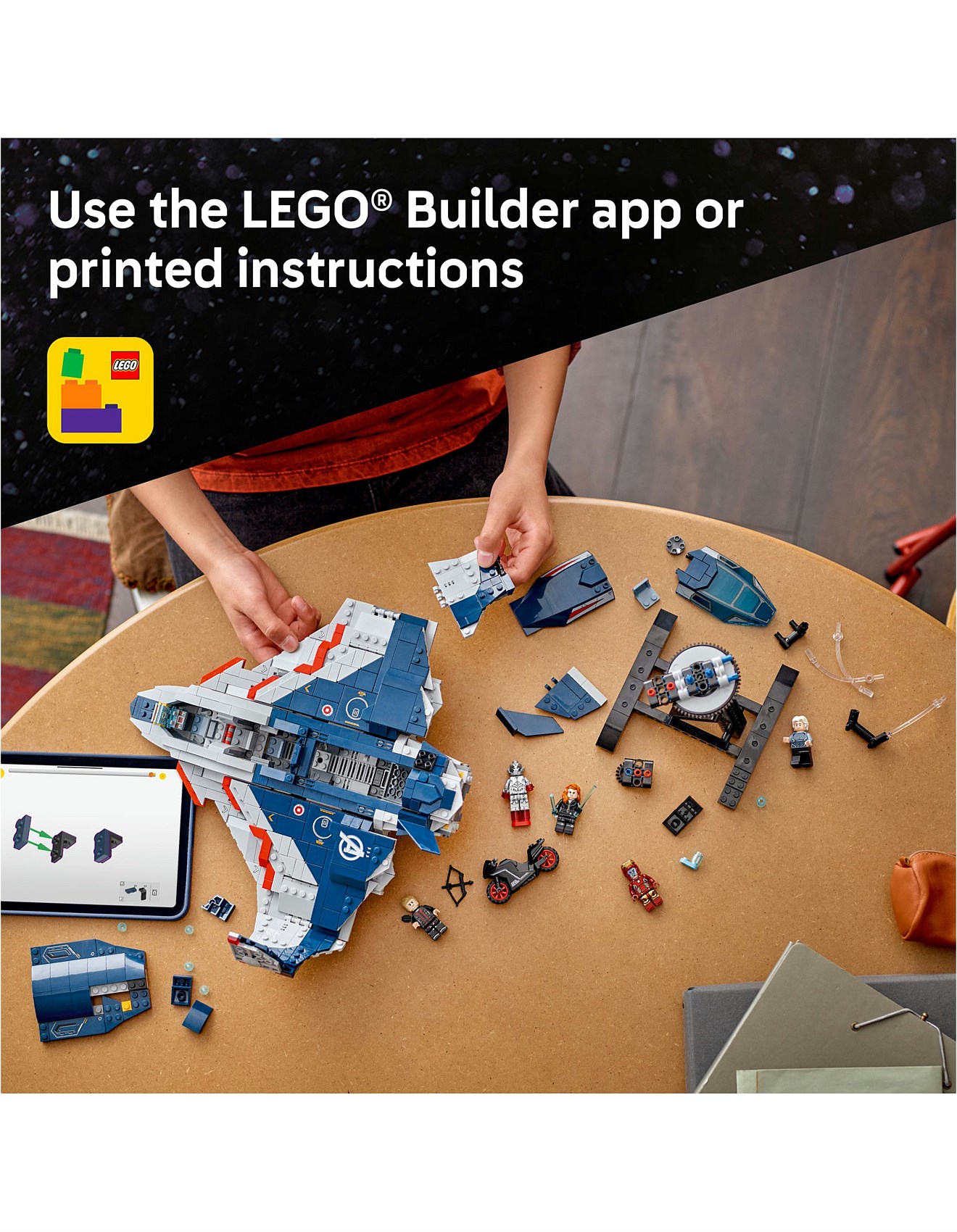 Lego Lego Super Heroes Avengers: Age Of Ultron Quinjet 76325 | David Jones