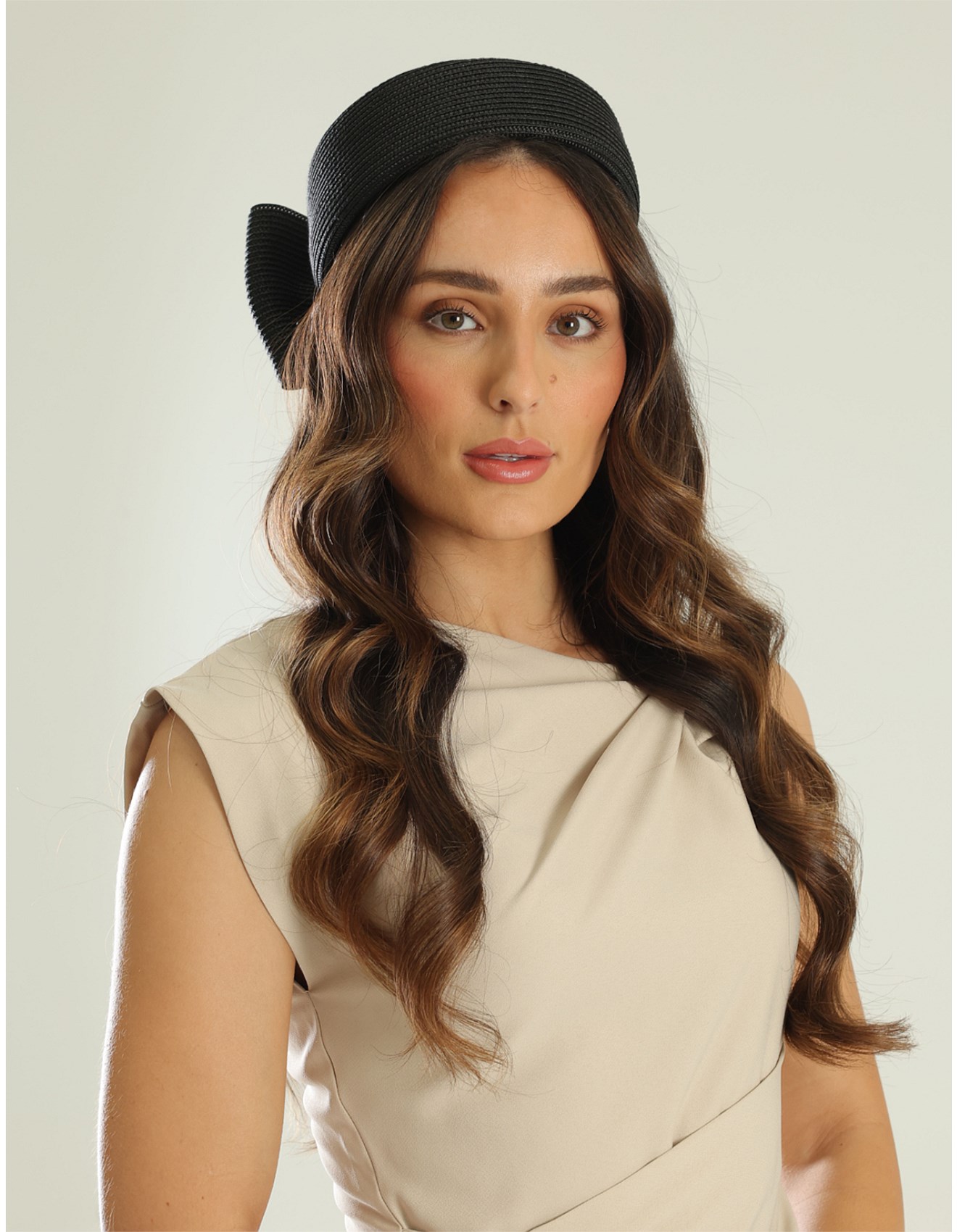 Morgan & Taylor Tara Pill Box Fascinator In Black | David Jones