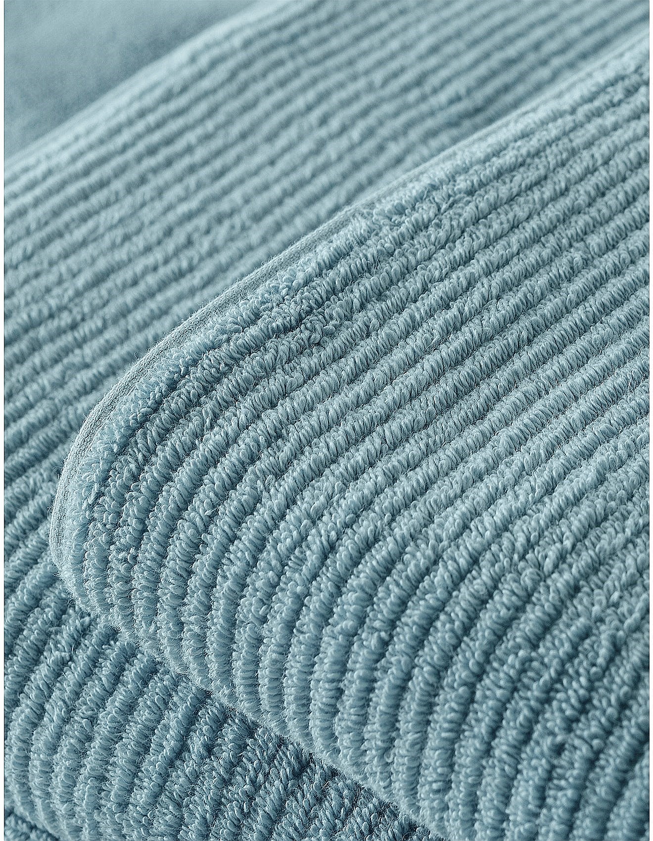 Sheridan Living Textures Face Washer In Misty Teal | David Jones