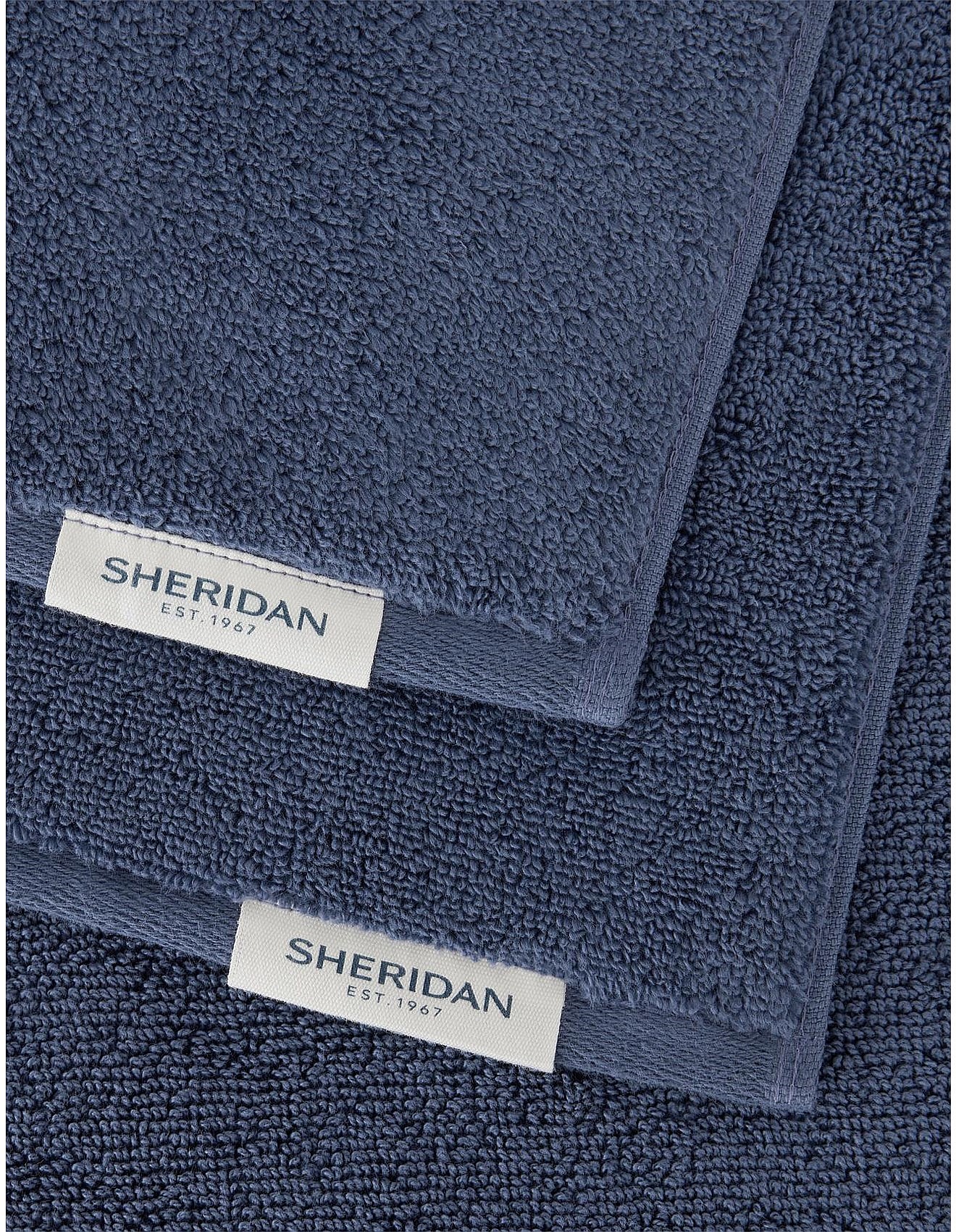 Sheridan Aven Face Washer In Indigo | David Jones