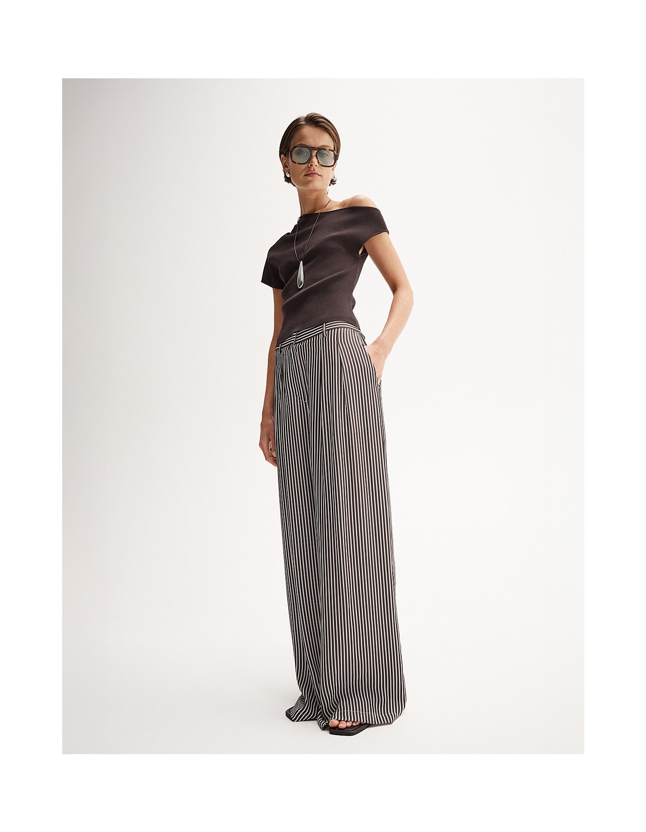 Elka Collective Jamie Stripe Pant | David Jones