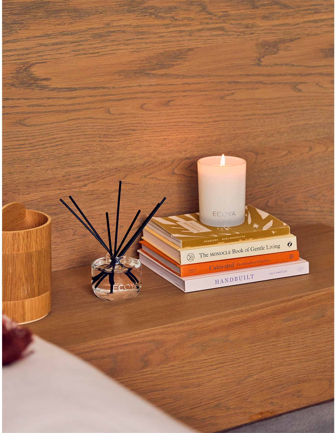 Ecoya Sweet Pea & Jasmine Reed Diffuser 200ml | David Jones