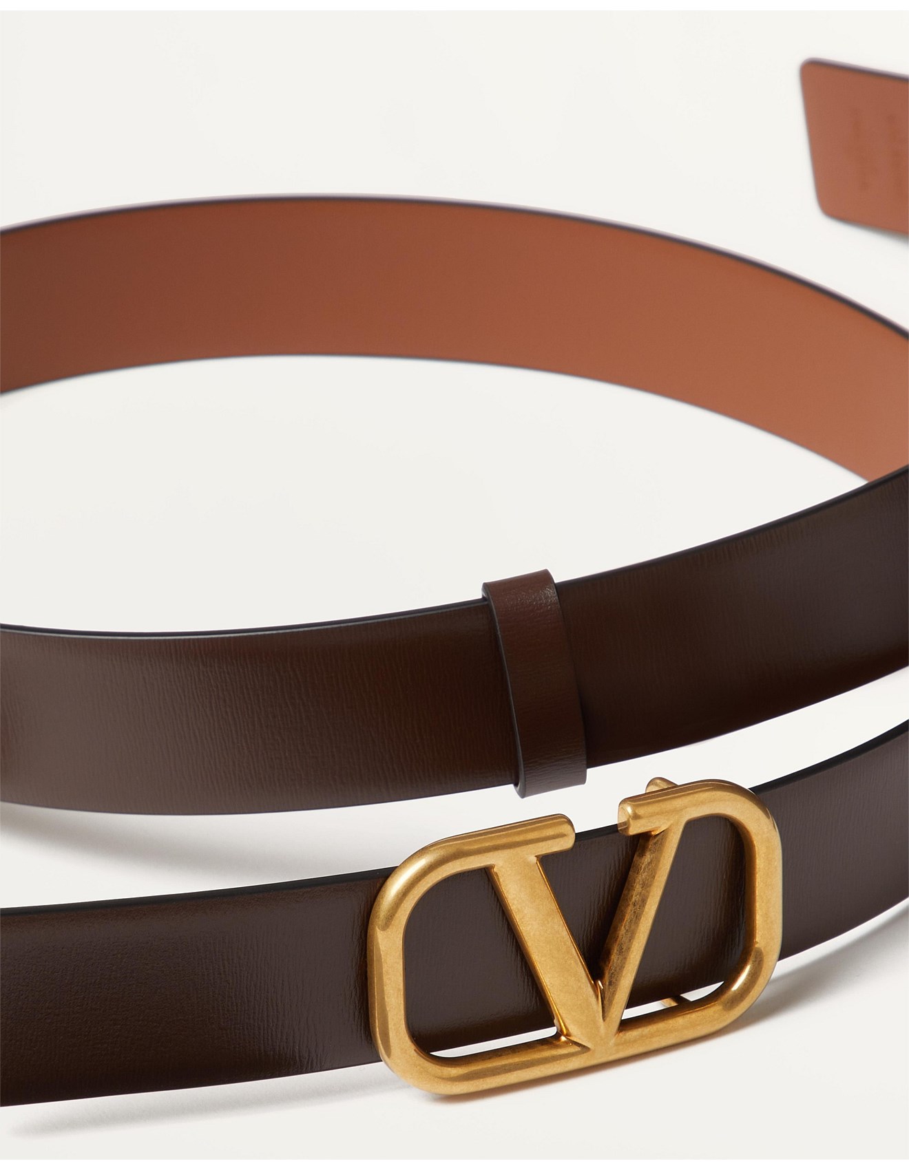 Valentino Vlogo Signature Reversible Calfskin Belt 30 Mm | David Jones