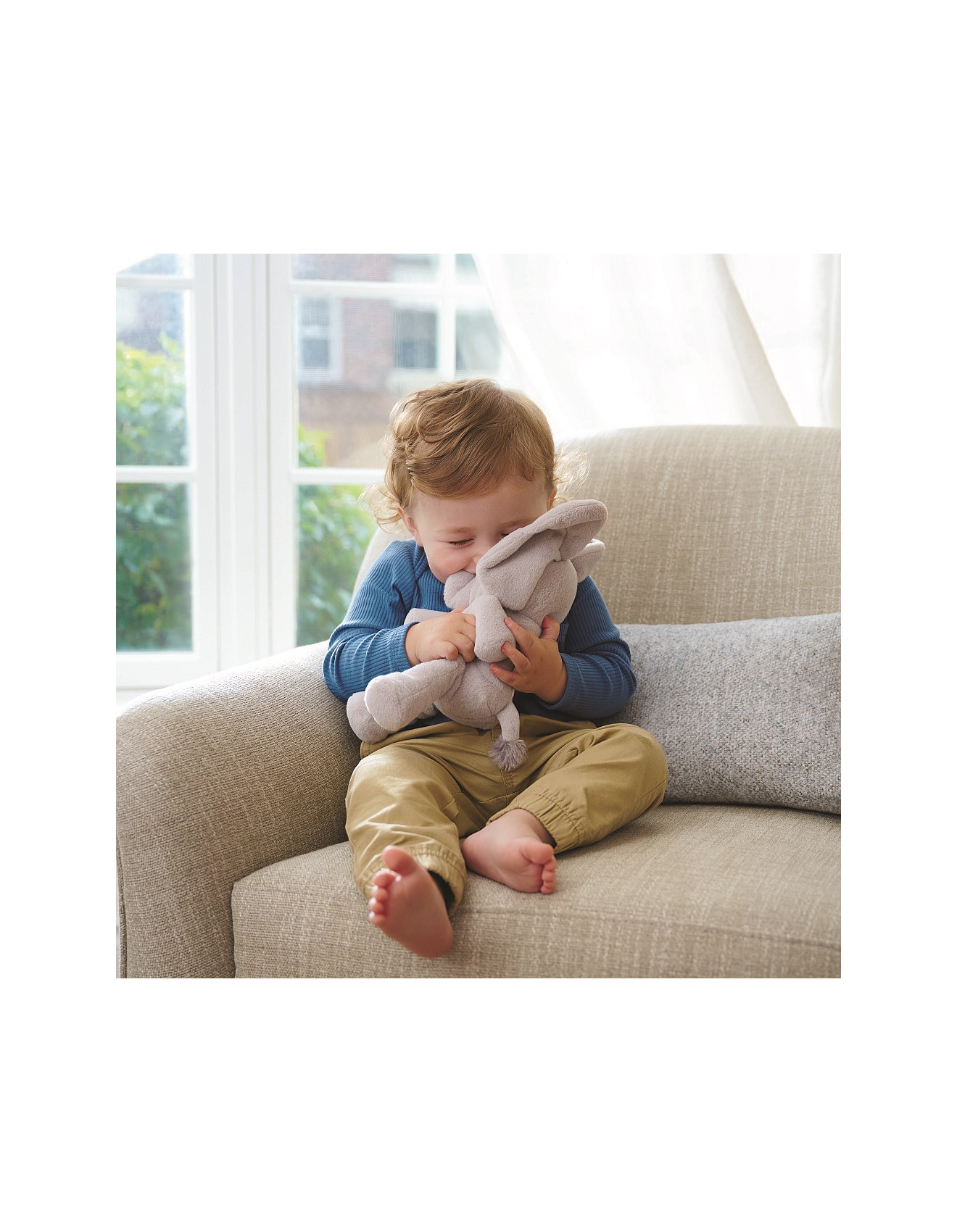 Gund Flappy Elephant Handheld Peekaboo Plush | David Jones