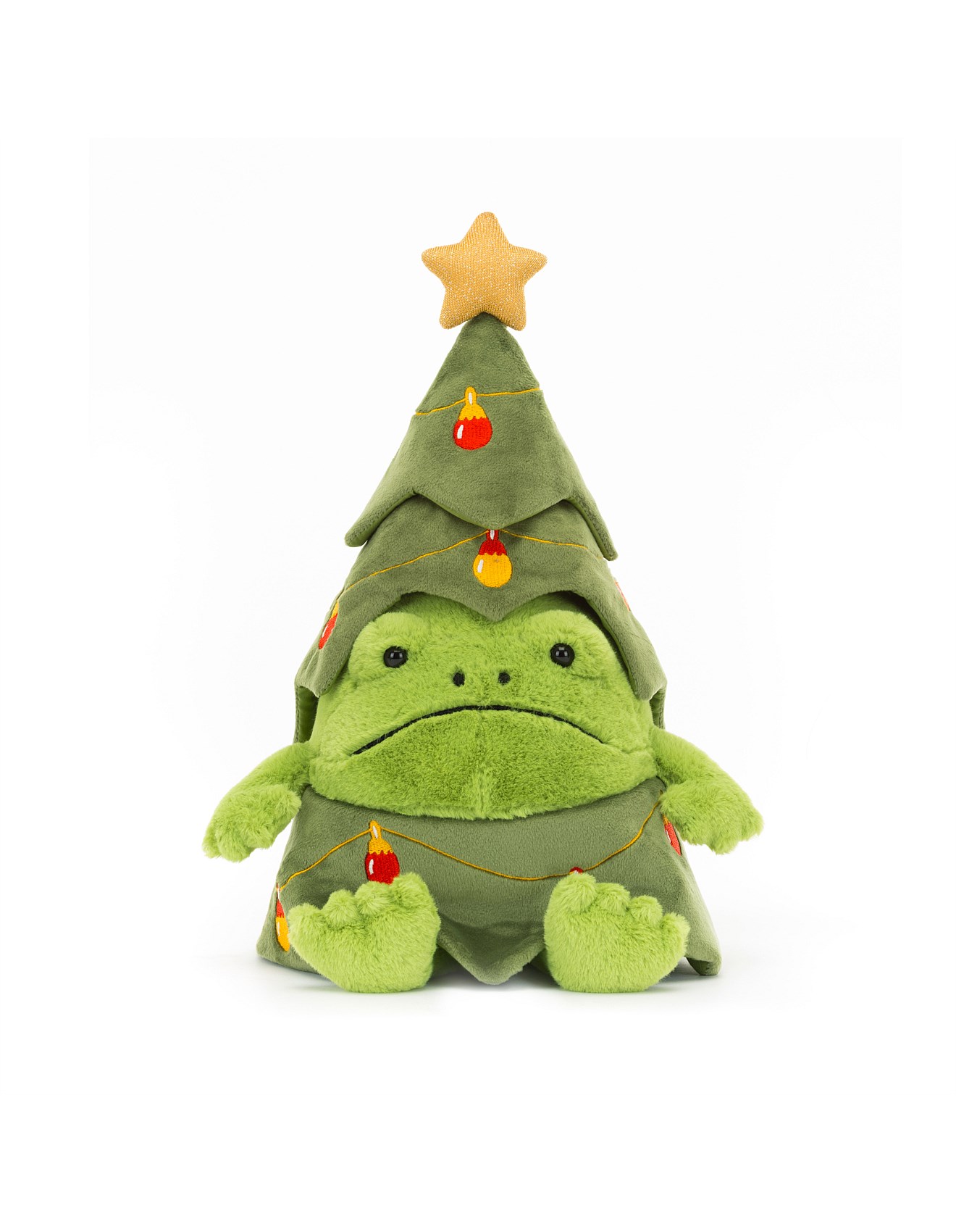Jellycat Christmas Tree Ricky Rain Frog | David Jones