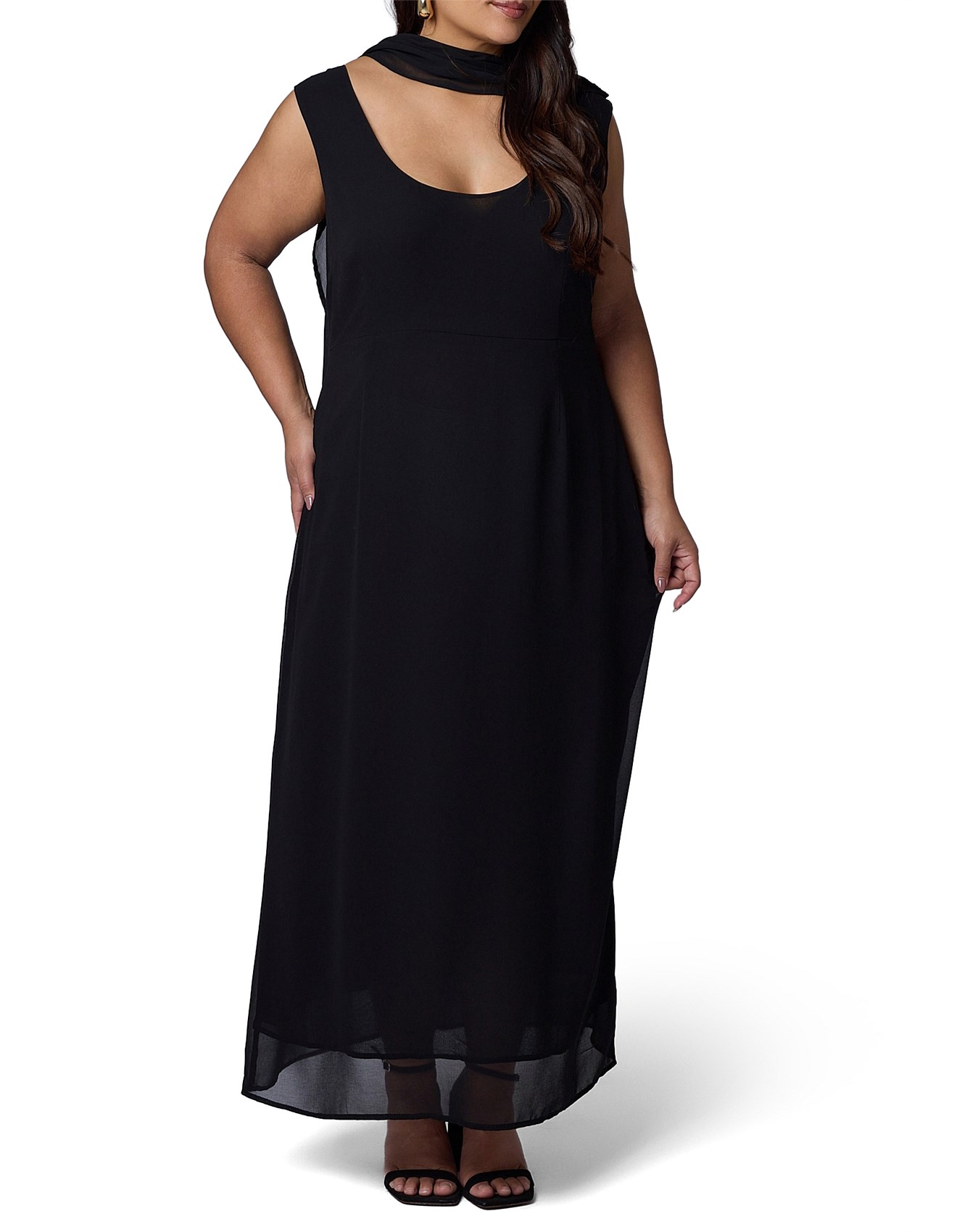 Curve Project Pink Dusk-move Me Maxi Dress | David Jones