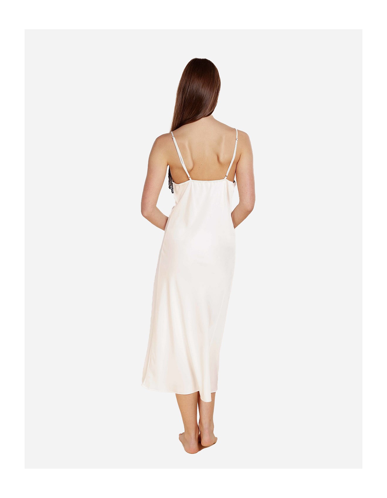 Gingerlilly Magnolia Silky Satin Long Gown | David Jones