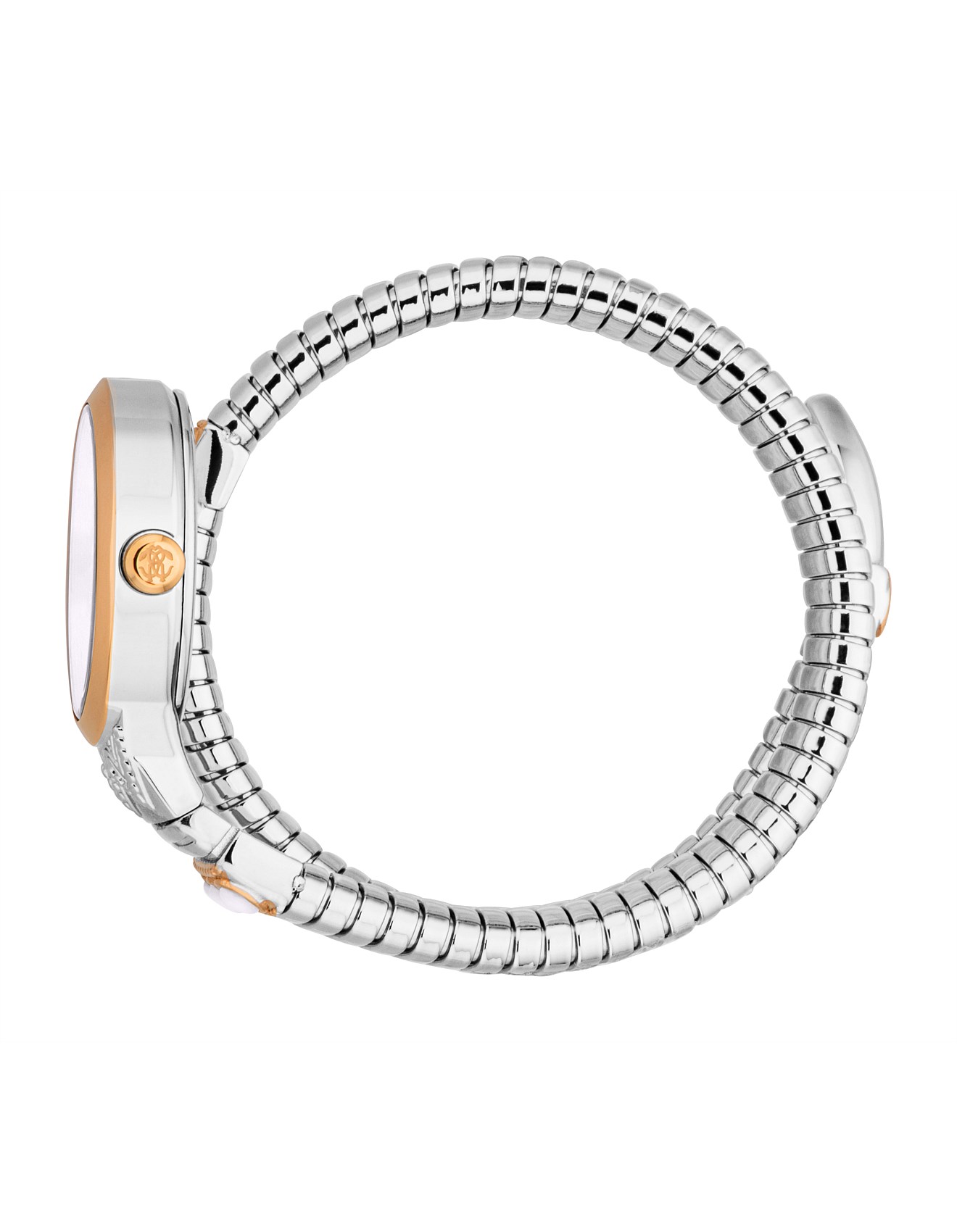 Roberto Cavalli Rc Snake Women Ss Two Toned Silver & Rose Gold | David ...