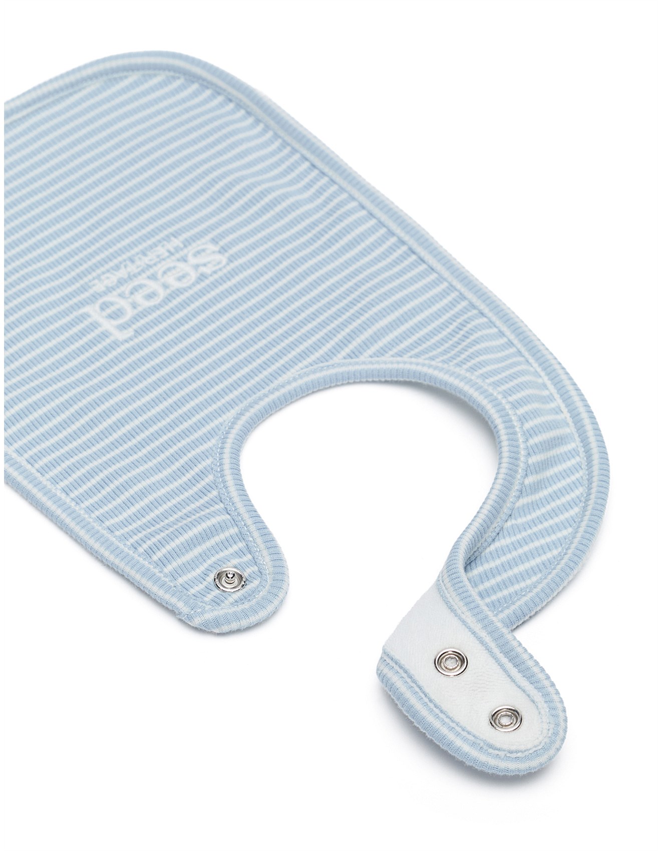 Seed Heritage Core Logo Dribble Bib | David Jones