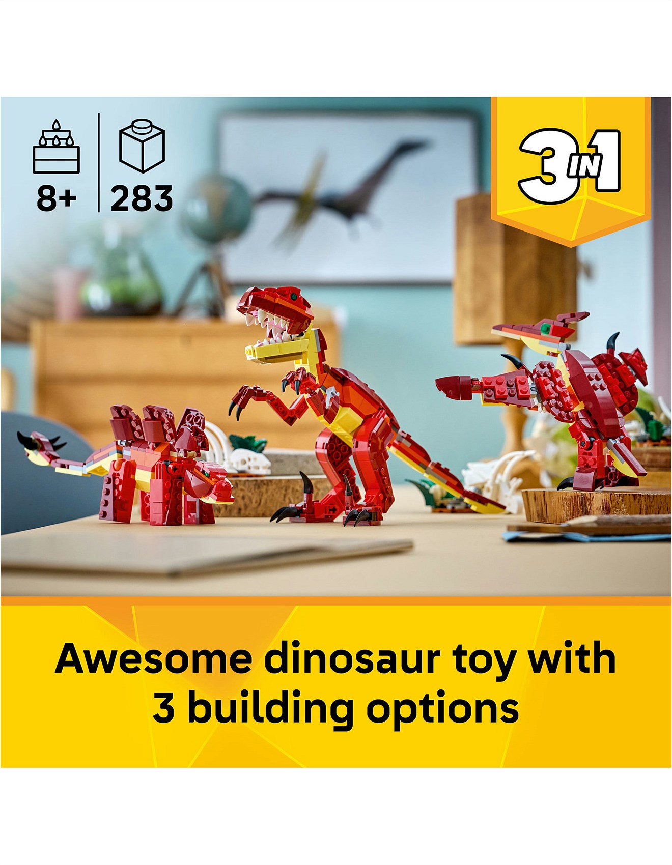 Lego Lego Creator Fierce Dinosaur 31379 | David Jones