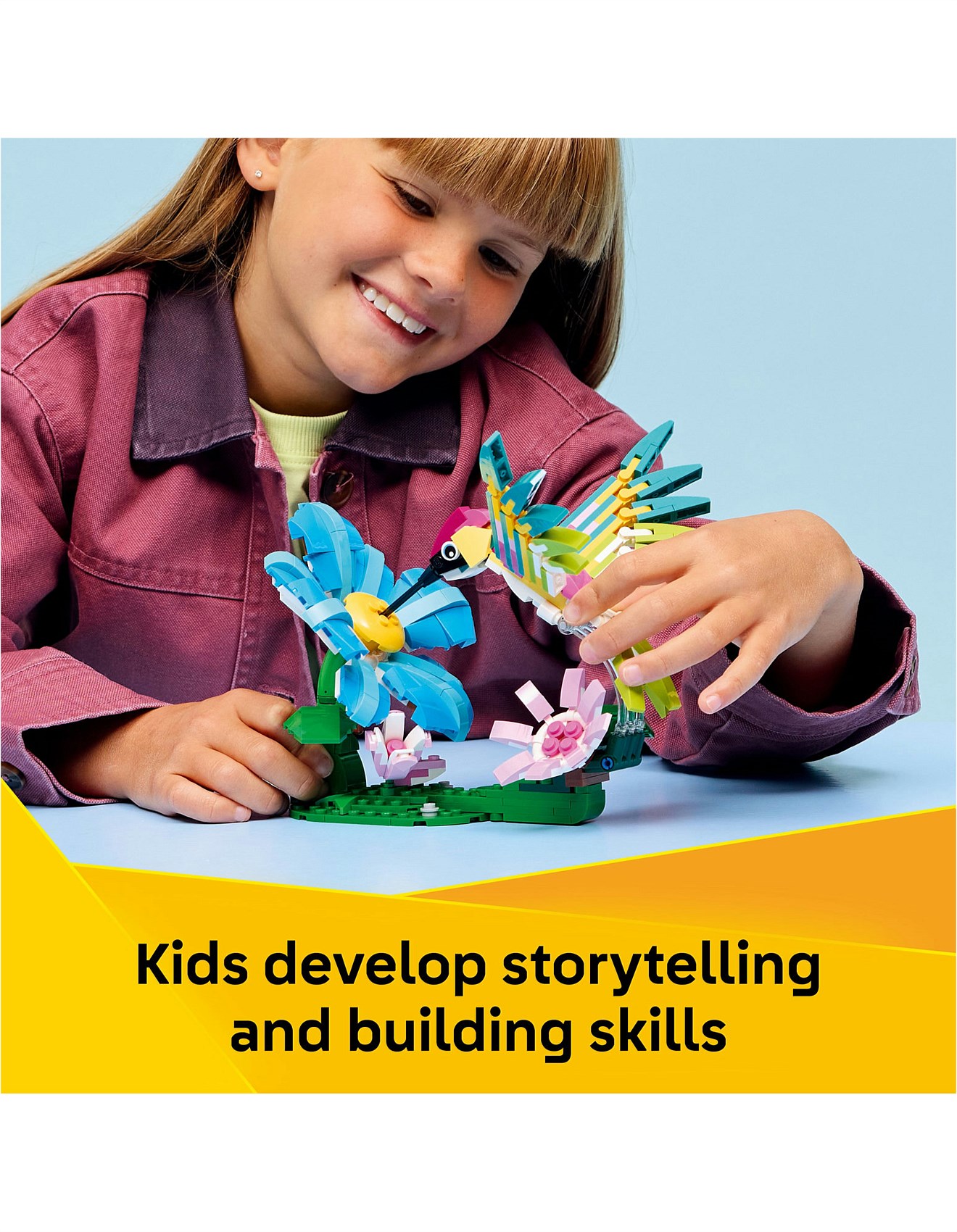 Lego Lego Creator Wild Animals Colourful Hummingbird 31384 | David Jones