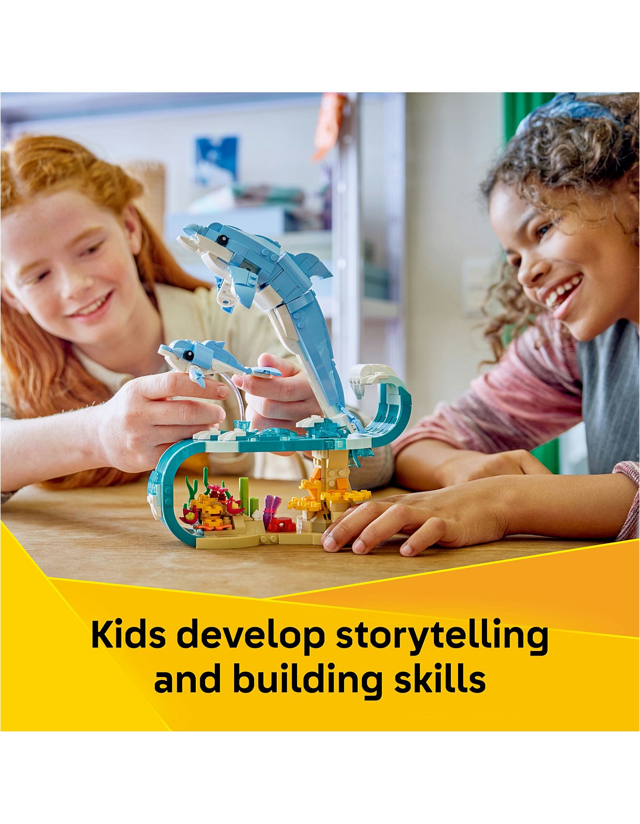 Lego Lego Creator Sea Animals Beautiful Dolphins 31385 | David Jones