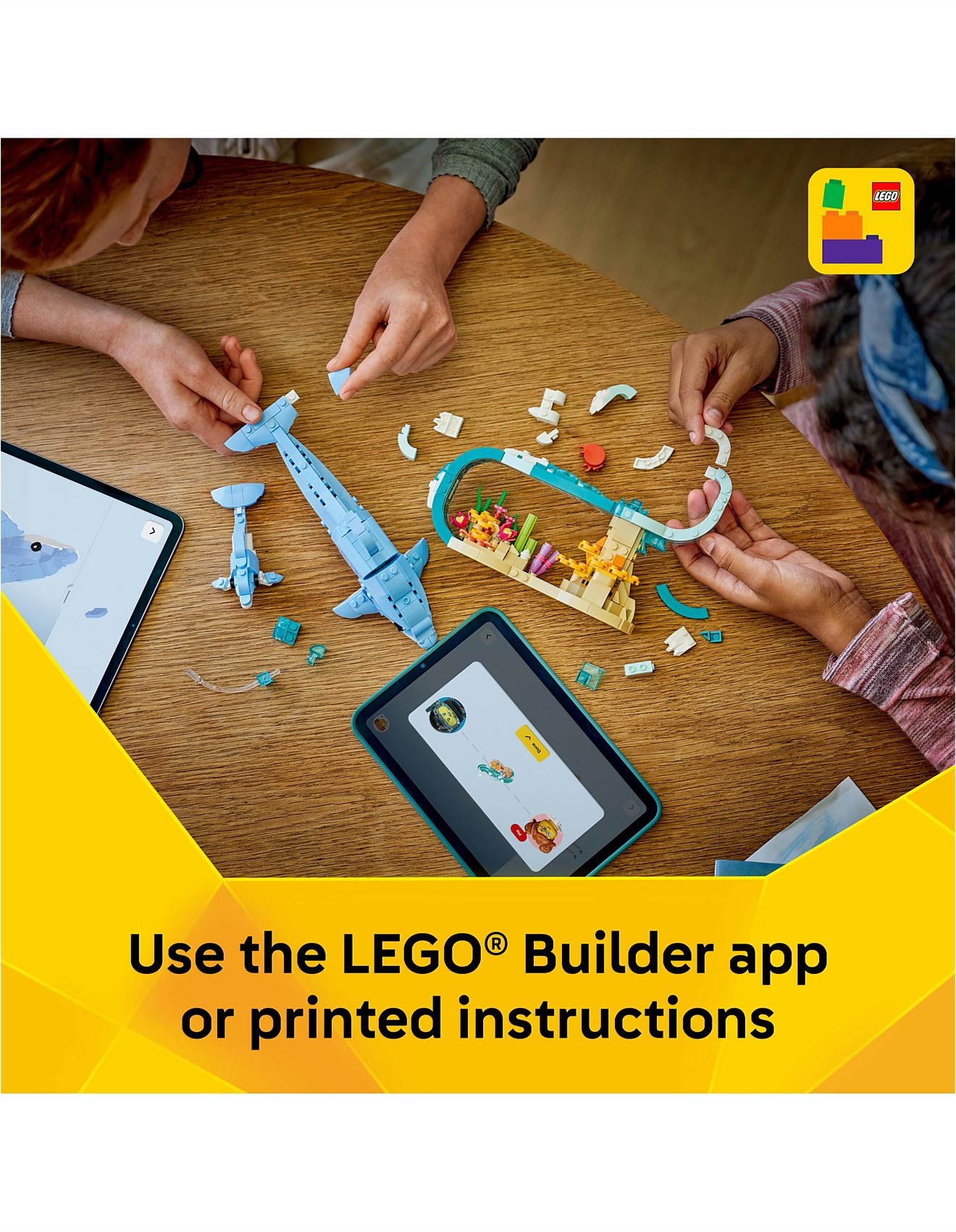 Lego Lego Creator Sea Animals Beautiful Dolphins 31385 | David Jones