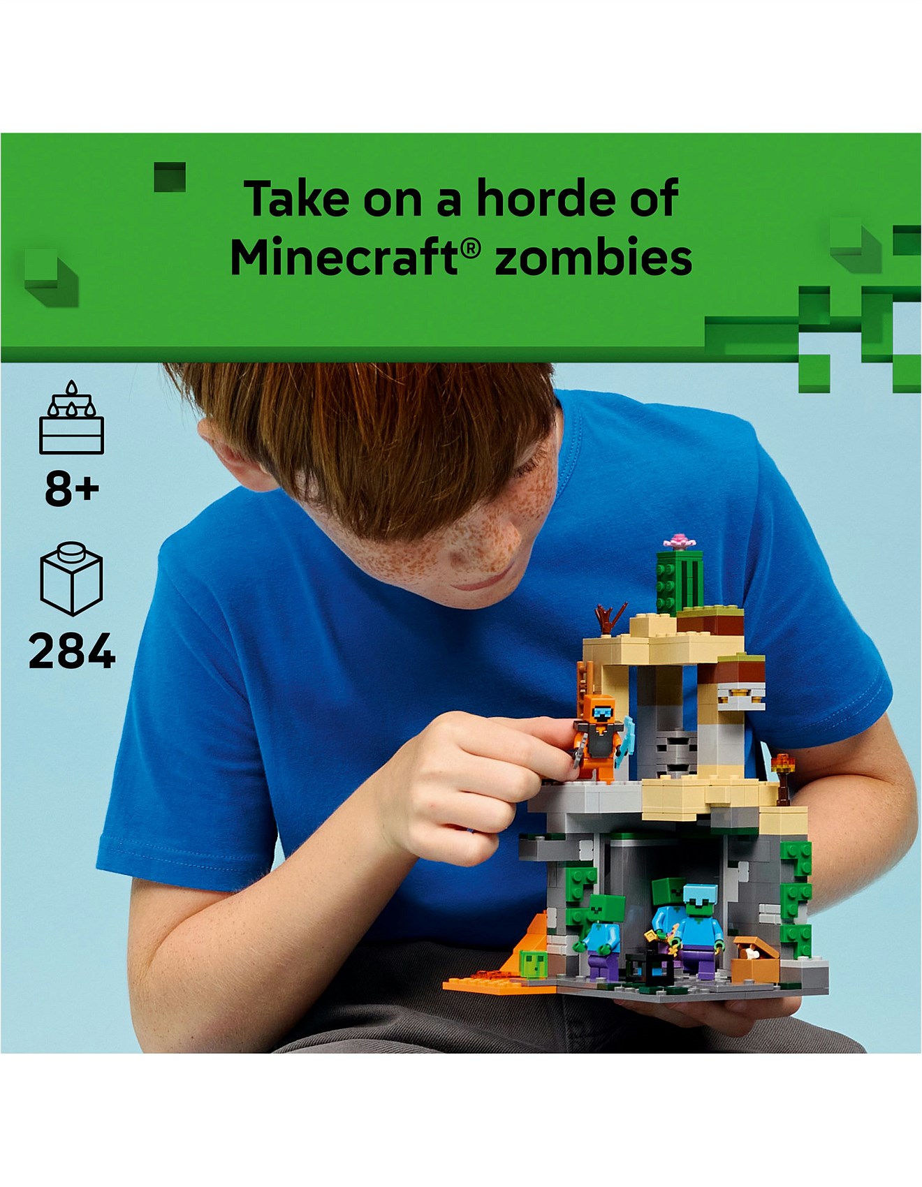 Lego Lego Minecraft Zombie Dungeon 21587 | David Jones