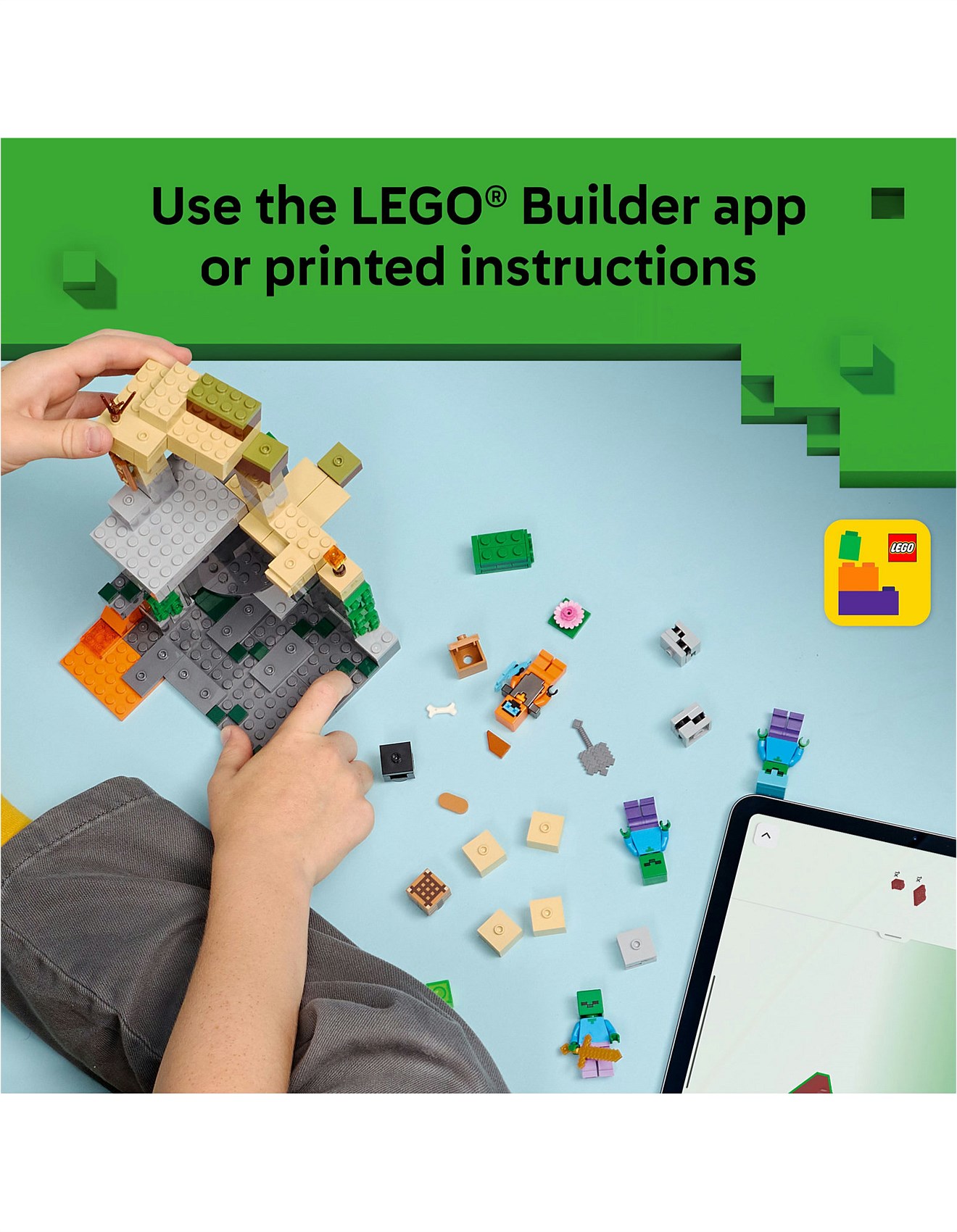 Lego Lego Minecraft Zombie Dungeon 21587 | David Jones