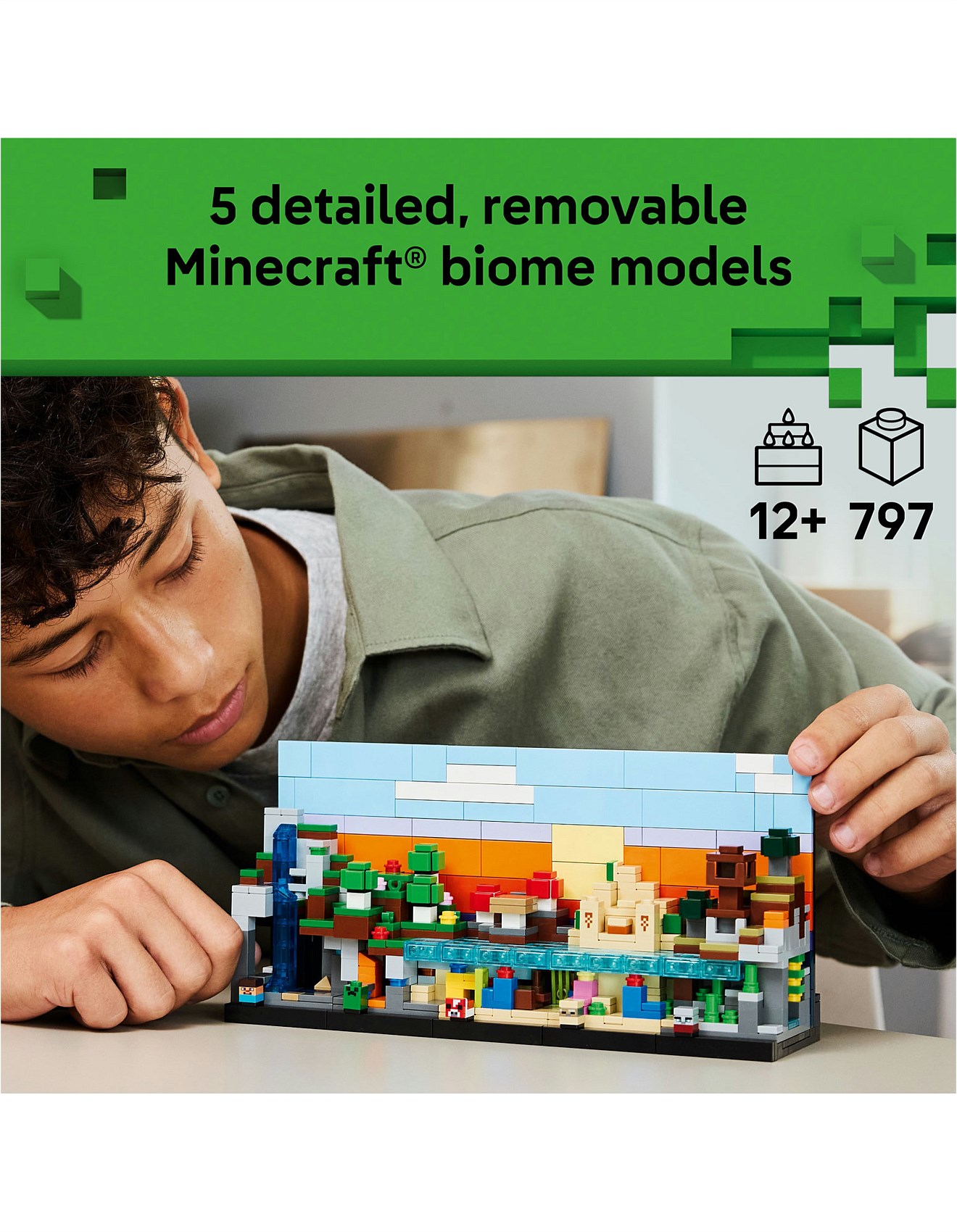 Lego Lego Minecraft Mini Biomes 21589 | David Jones