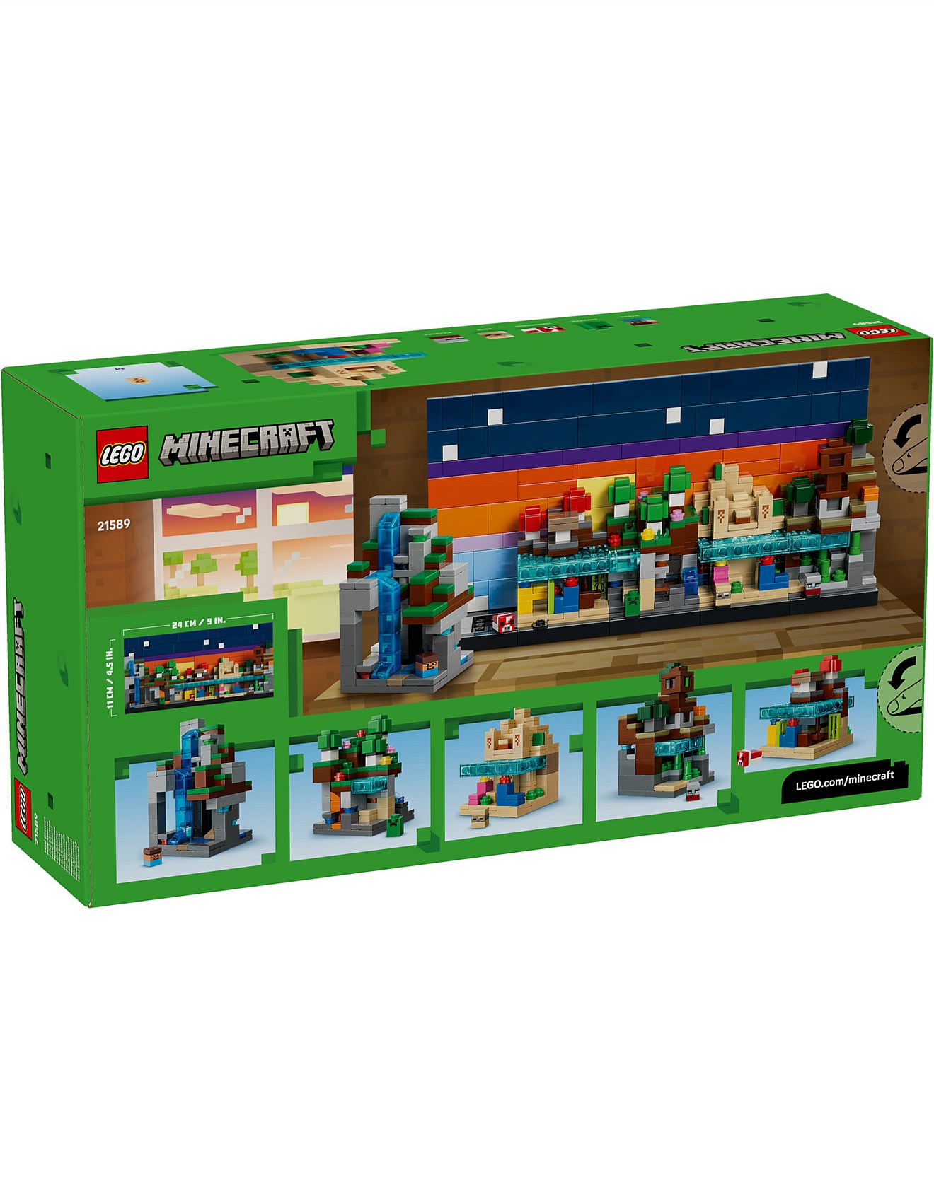 Lego Lego Minecraft Mini Biomes 21589 | David Jones
