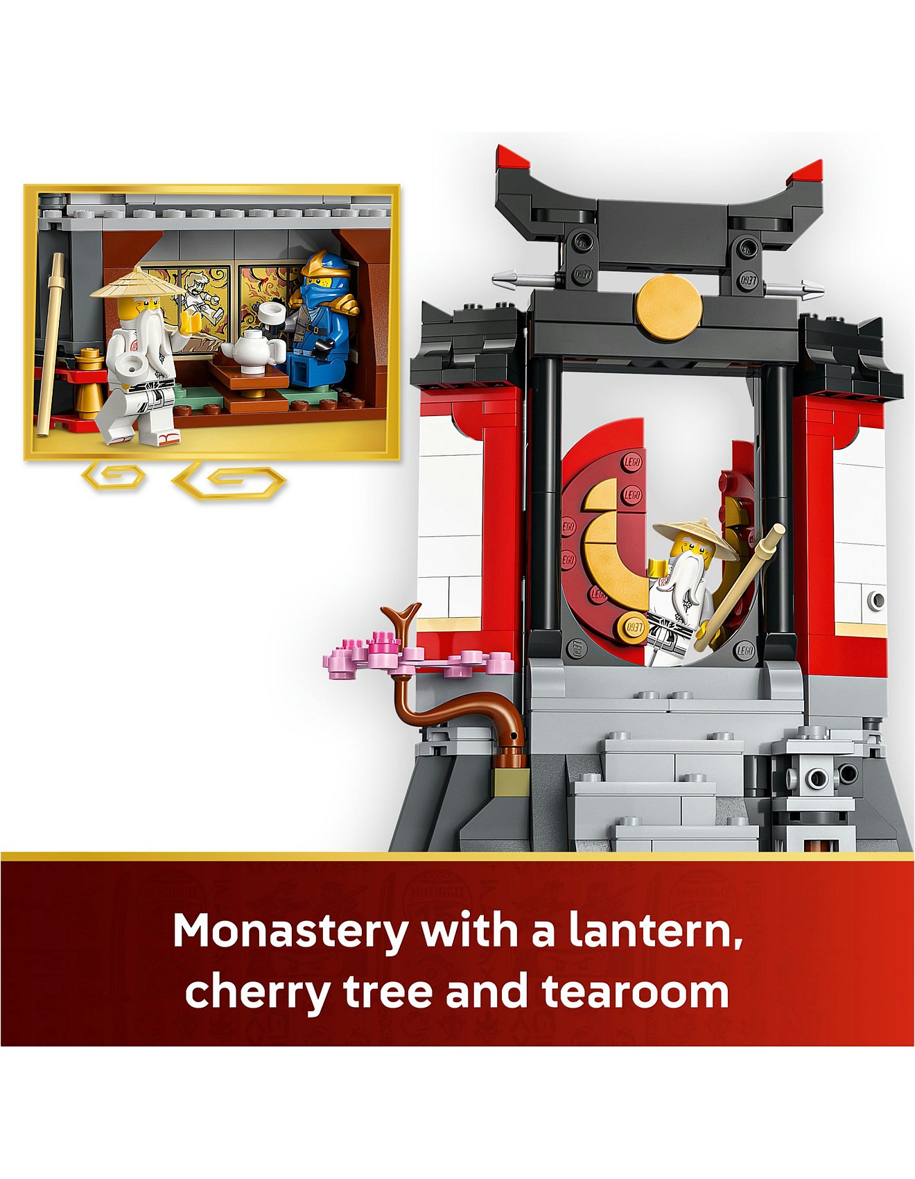 Lego Lego Ninjago Ninja Character Display 15th Anniversary 71866 ...