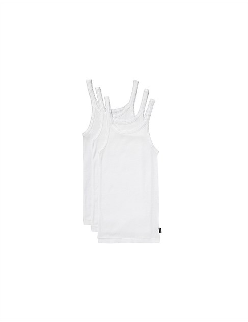 Bonds Girls Teens Singlet 3 Pack | David Jones