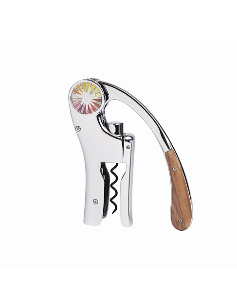 L'atelier Du Vin Oeno Motion Wood Lever Corkscrew | David Jones