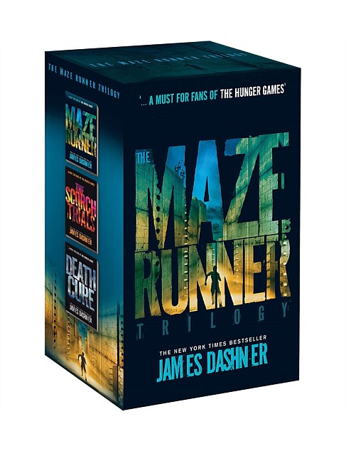 Scholastic Maze Runner Box Set | David Jones