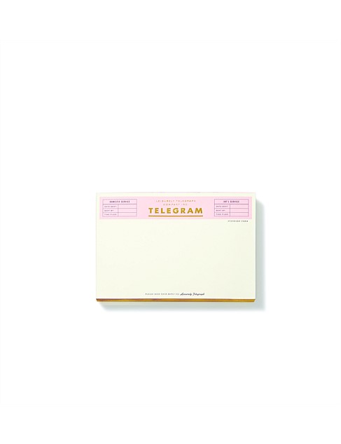 Kate Spade New York Telegram Notepad | David Jones