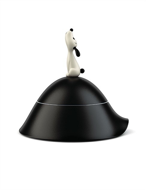 Alessi Lula Dog Bowl Black | David Jones