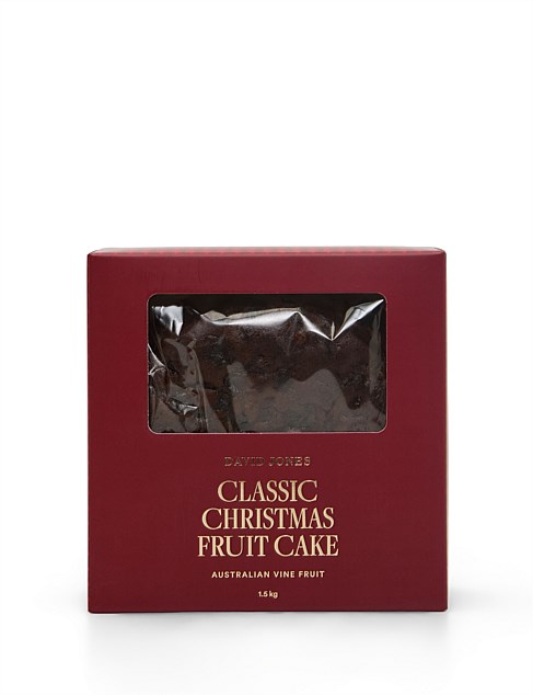 David Jones Collection Classic Christmas Fruit Cake 1.5kg | David Jones