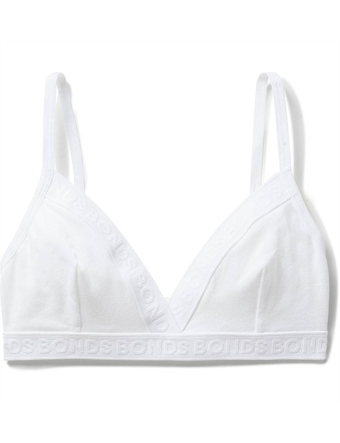 Bonds Boyfriend Triangle Crop | David Jones