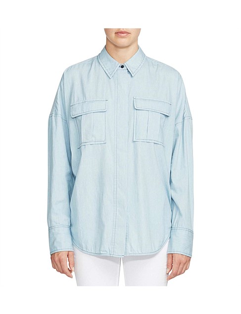 C&m Camilla and Marc Broome Chambray Shirt | David Jones