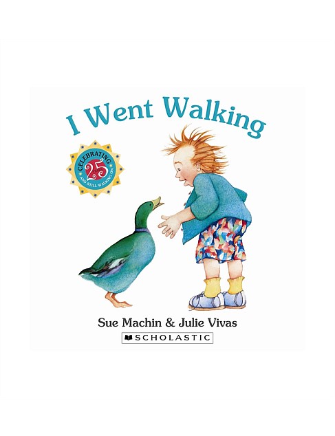 Scholastic I Went Walking 25th Anniversary Edition | David Jones