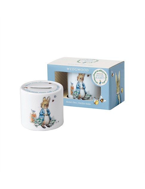 Wedgwood Peter Rabbit Classic Boys Money Box | David Jones