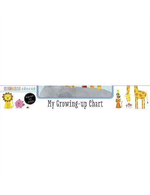Scholastic Babytown My Growing-up Chart | David Jones