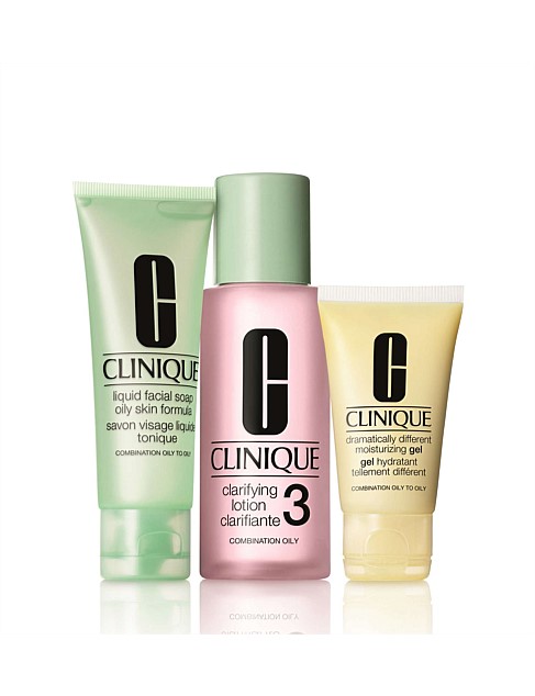 Clinique 3-step Intro Kit -Type 3 | David Jones