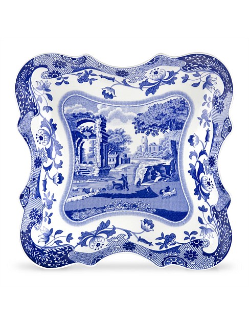 Spode Blue Italian Devonia Tray | David Jones