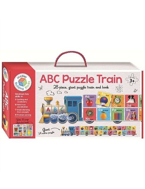Robert Frederick Building Blocks Puzzle Trains Abc | David Jones