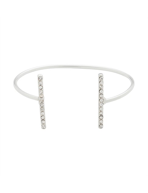 David Jones Bar Crystal Cuff | David Jones