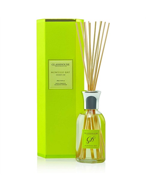 Glasshouse Fragrances Glasshouse Diffuser Montego Bay 250ml | David Jones