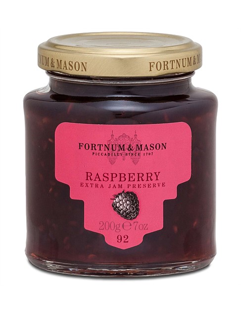Fortnum & Mason Raspberry Preserve 200g | David Jones