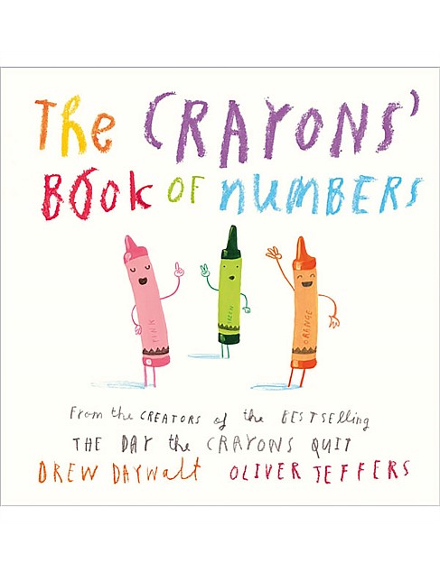 Harper Collins Crayons Book Of Numbers | David Jones